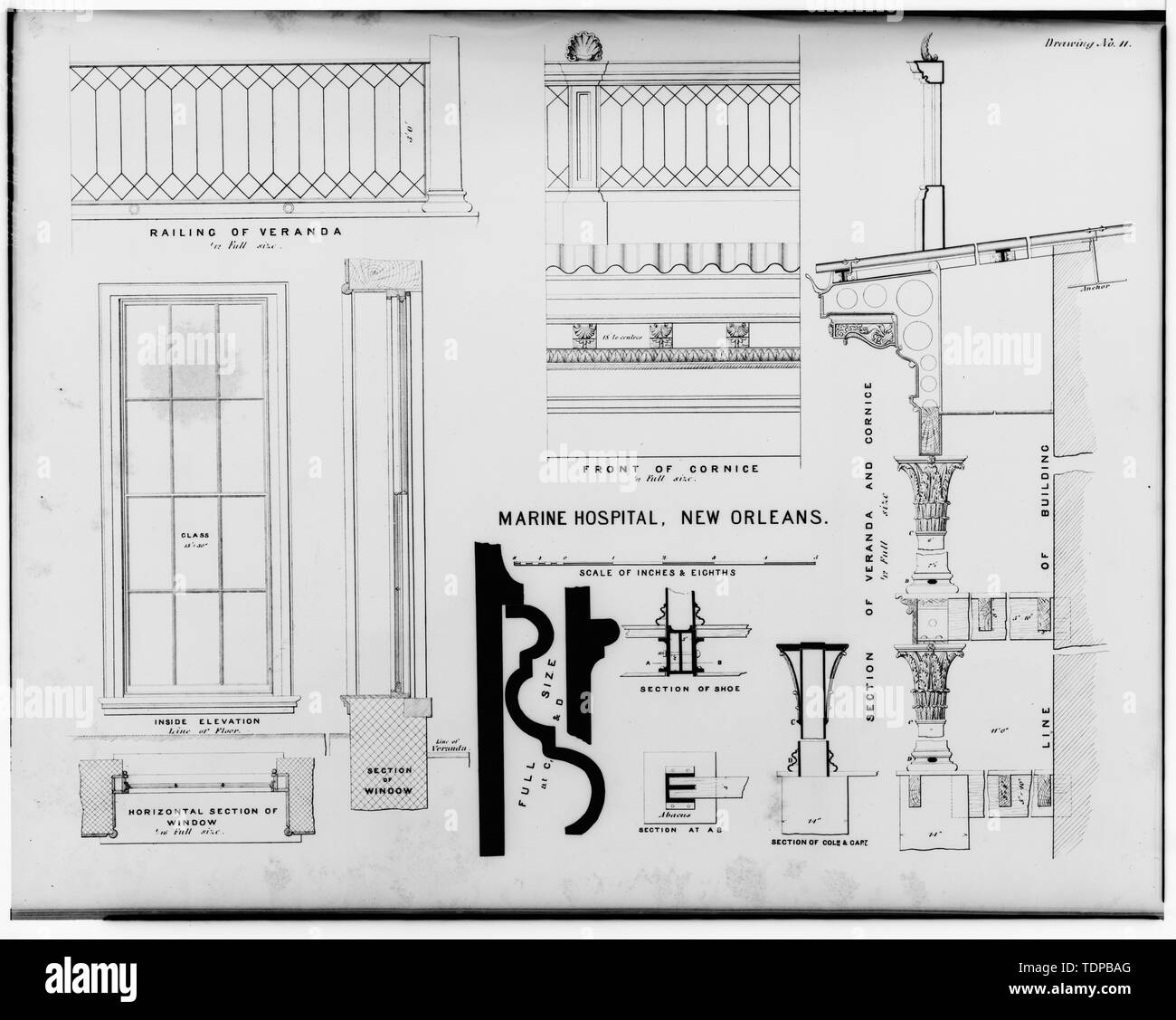 Photocopy of drawing (from U.S. Corps of Engineers, Treasury Department ...
