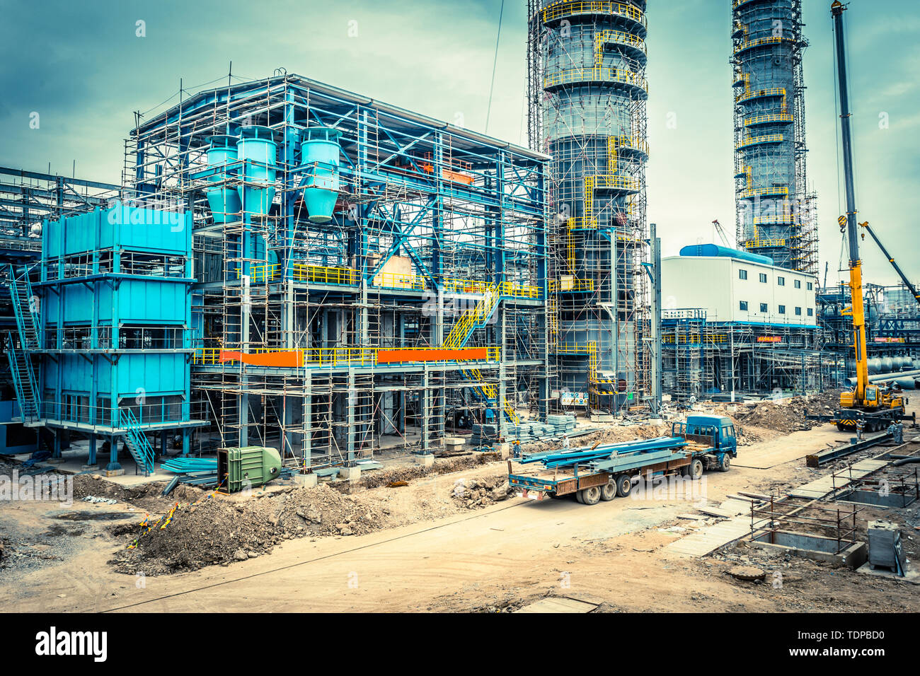 Industry grinding design expression of iron and steel buildings hi-res ...