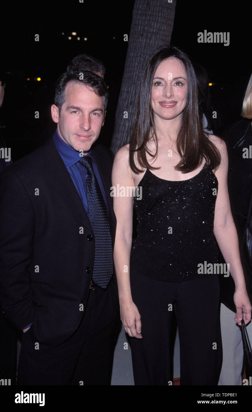 Dec 10, 1998; Los Angeles, CA, USA; Actor BRIAN BENBEN with actress ...
