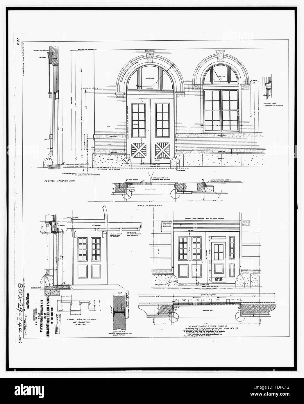 Front Door Elevation Drawing
