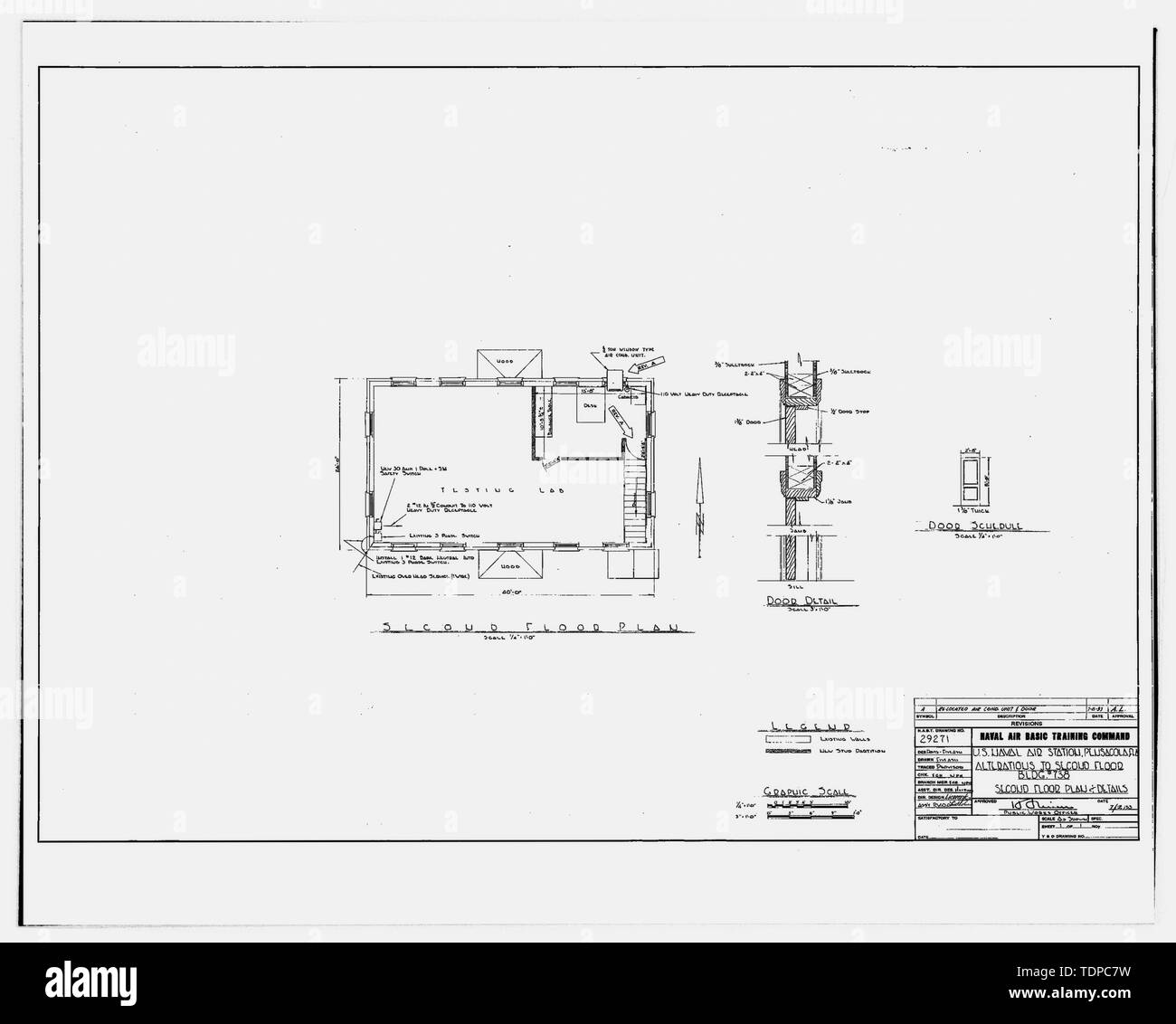 Photocopy of drawing (this photograph is an 8 x 10 copy of an 8 x 10 ...