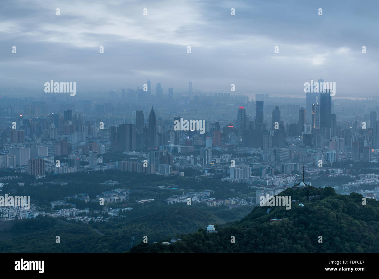 Nanjing birds eye view hi-res stock photography and images - Alamy