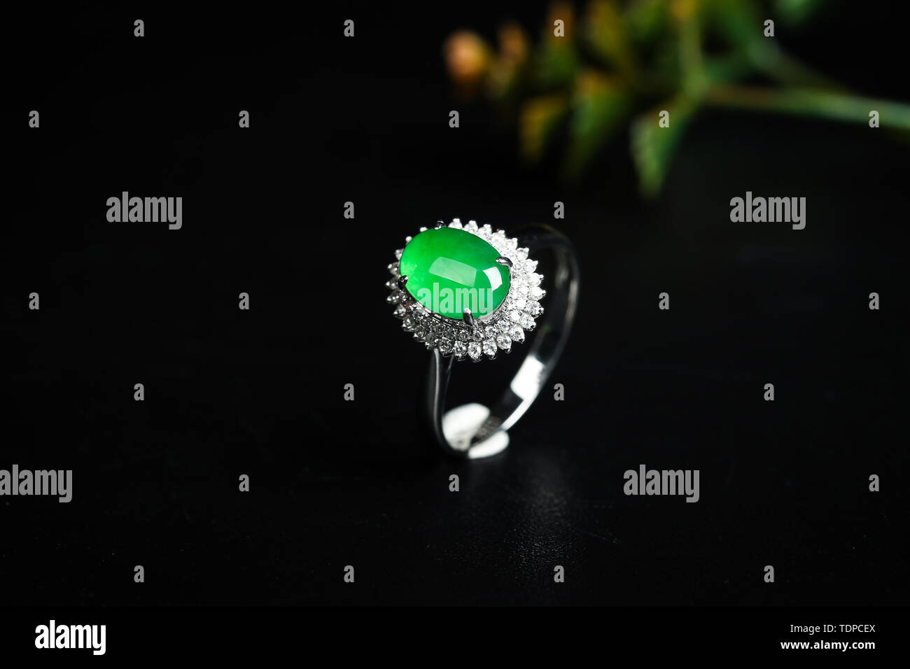 The emerald ring Stock Photo - Alamy