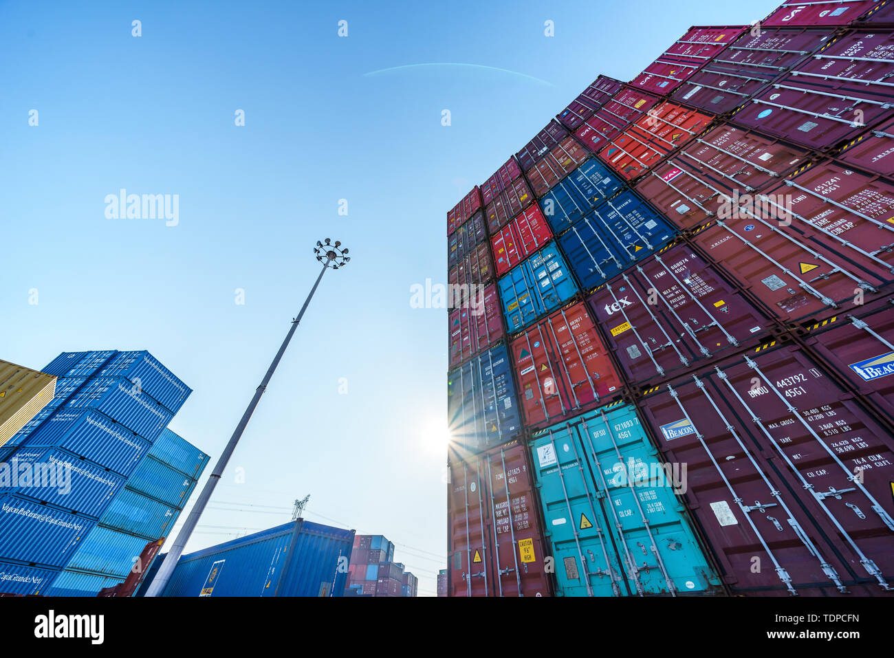 Neatly arranged containers hi-res stock photography and images - Alamy