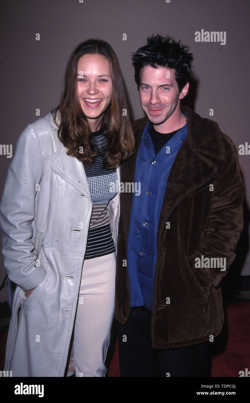 Jan 16, 1999; Los Angeles, CA, USA; Actor SETH GREEN & girlfriend ...