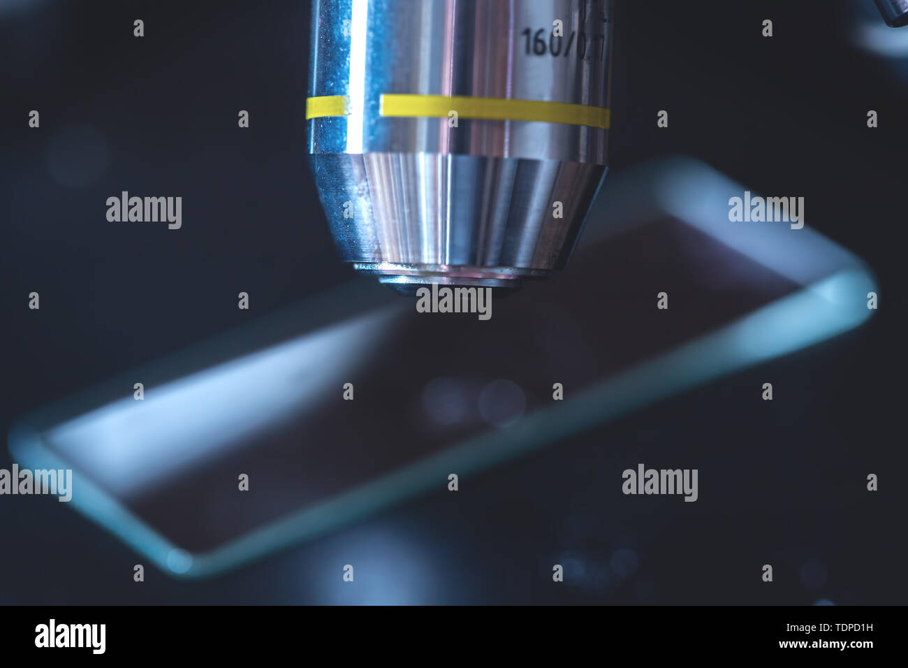 Sample microscope hi-res stock photography and images - Alamy