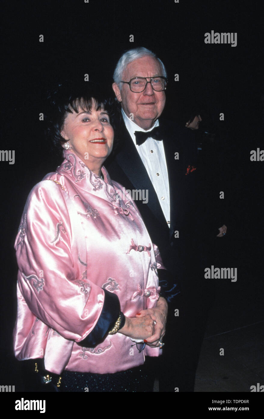 Feb 02, 1999; Los Angeles, CA, USA; Director ROBERT WISE and wife at ...