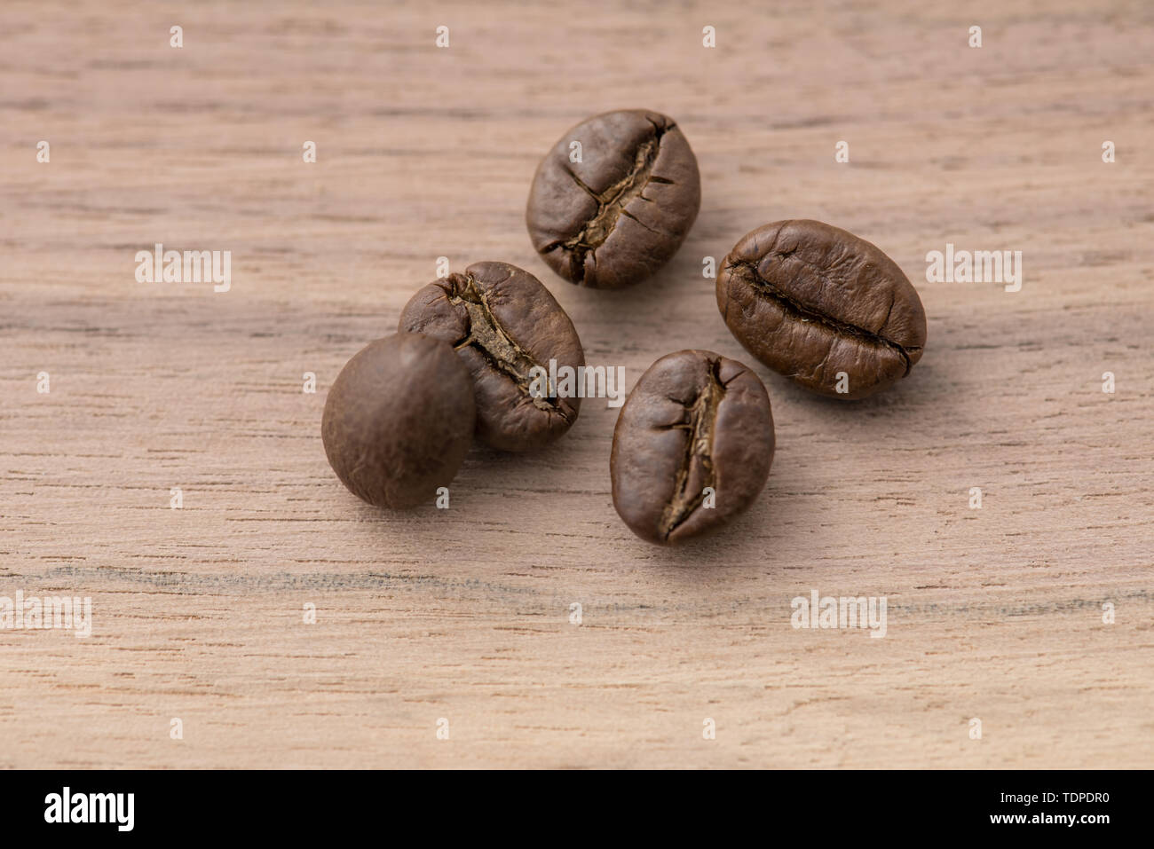 Coffee bean close-up Stock Photo - Alamy