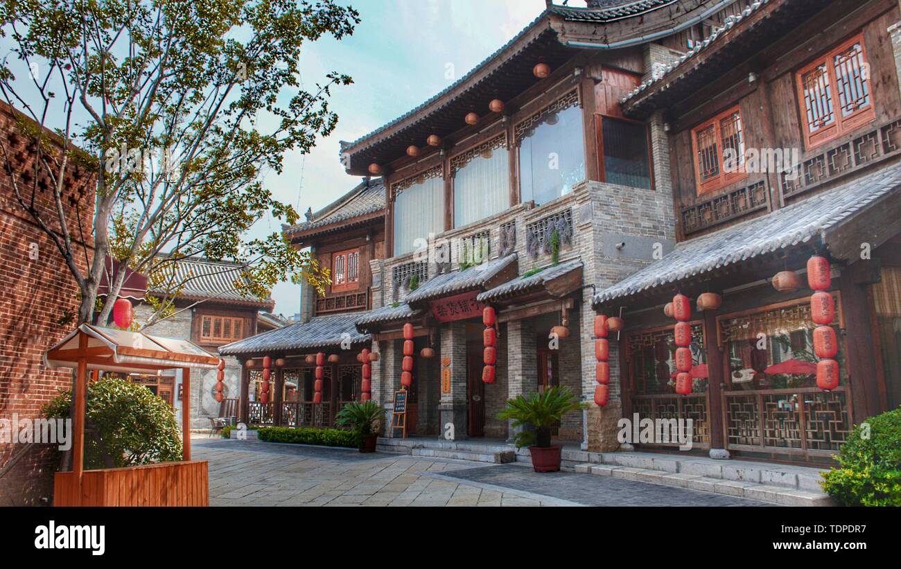 Luoyang Luoyi Ancient City Stock Photo - Alamy