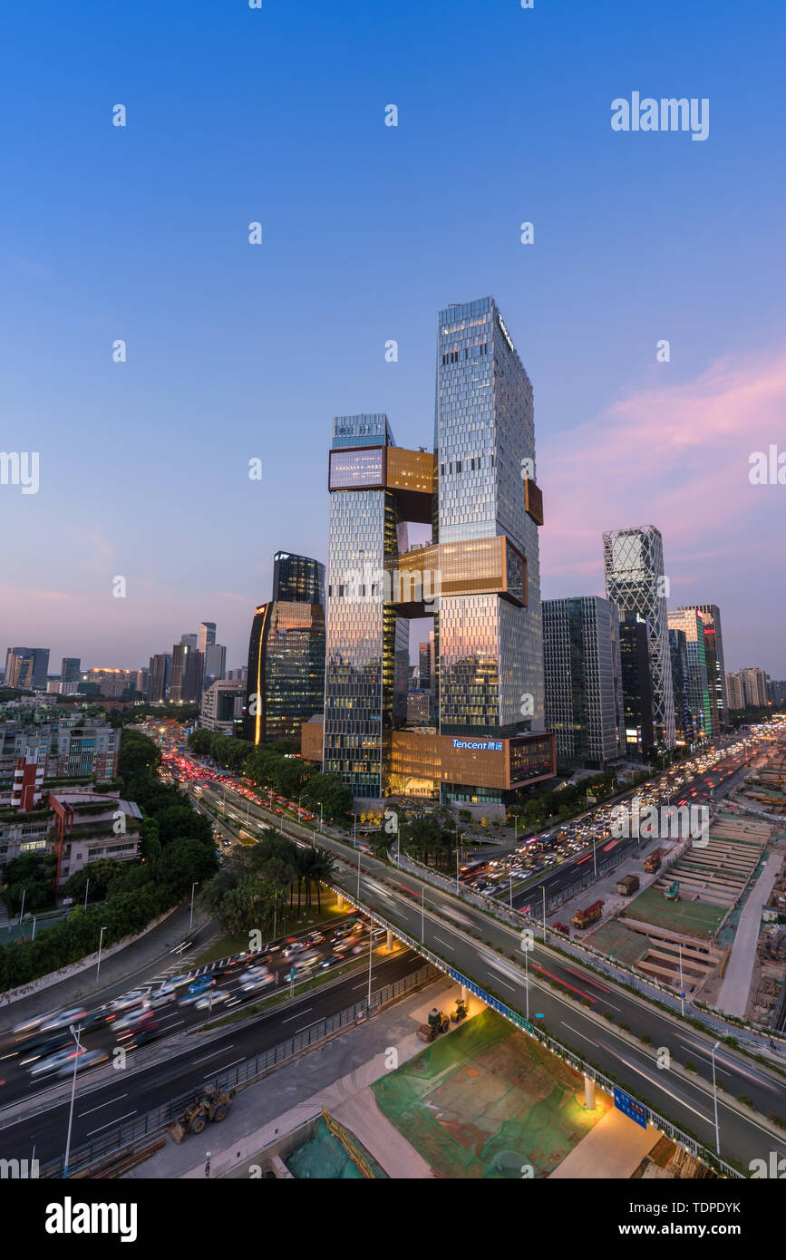 Tencent building hi-res stock photography and images - Alamy