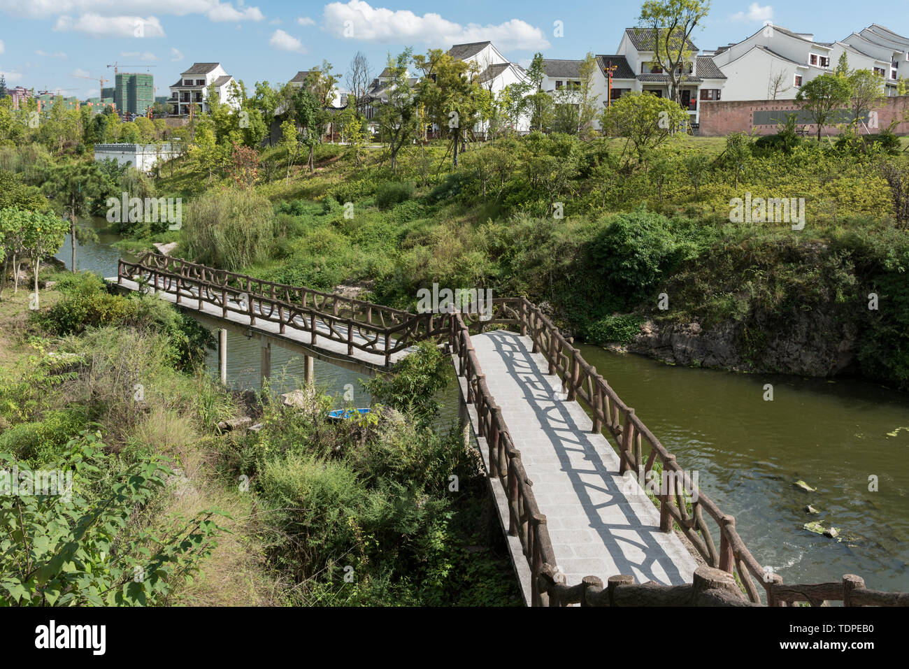 Fuquan Old Town Stock Photo - Alamy