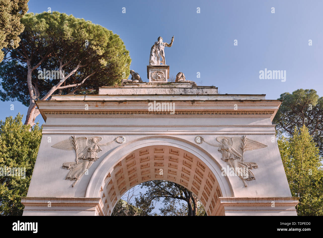 Villa borghese rome gardens hi-res stock photography and images - Alamy