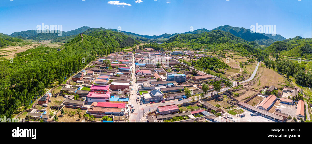 A view of the scenery of Yanqing District, Beijing Stock Photo - Alamy