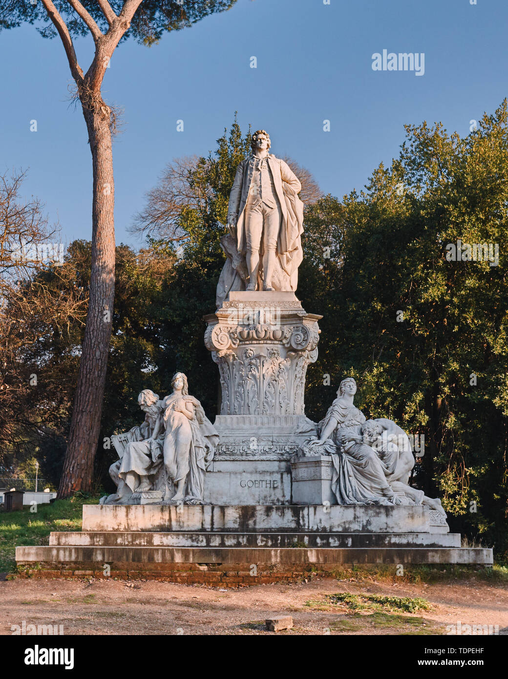 Villa borghese park rome hi-res stock photography and images - Alamy