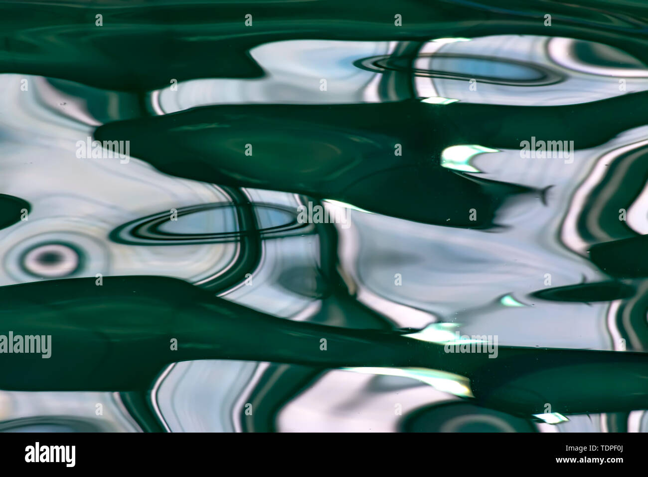 Reflection of light from the pool Windows Stock Photo - Alamy
