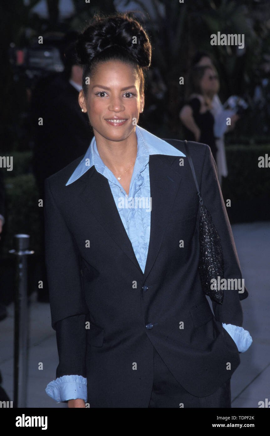 Mar 21, 1999; Los Angeles, CA, USA; Model VERONICA WEBB attends the ...
