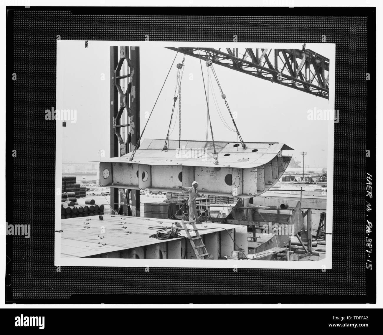 Keel laying ceremony hi-res stock photography and images - Alamy