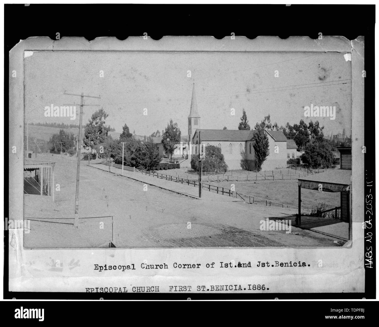 (from St. Paul's Church) Photographer unknown 1886 'EPISCOPAL CHURCH ...