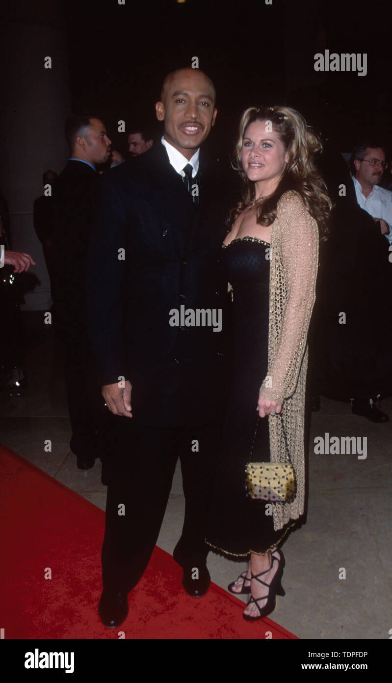 Mar 28, 1999; Los Angeles, CA, USA; TV host MONTEL WILLIAMS and wife ...