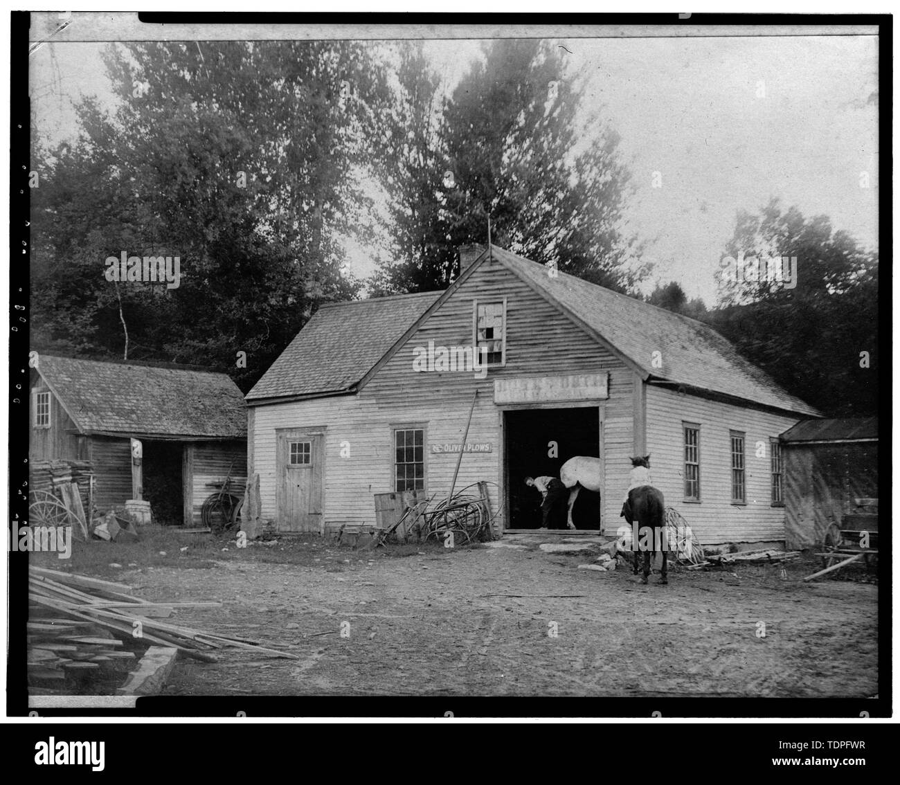 (original photograph in possession of Burr Booth). Photograph dated ca ...