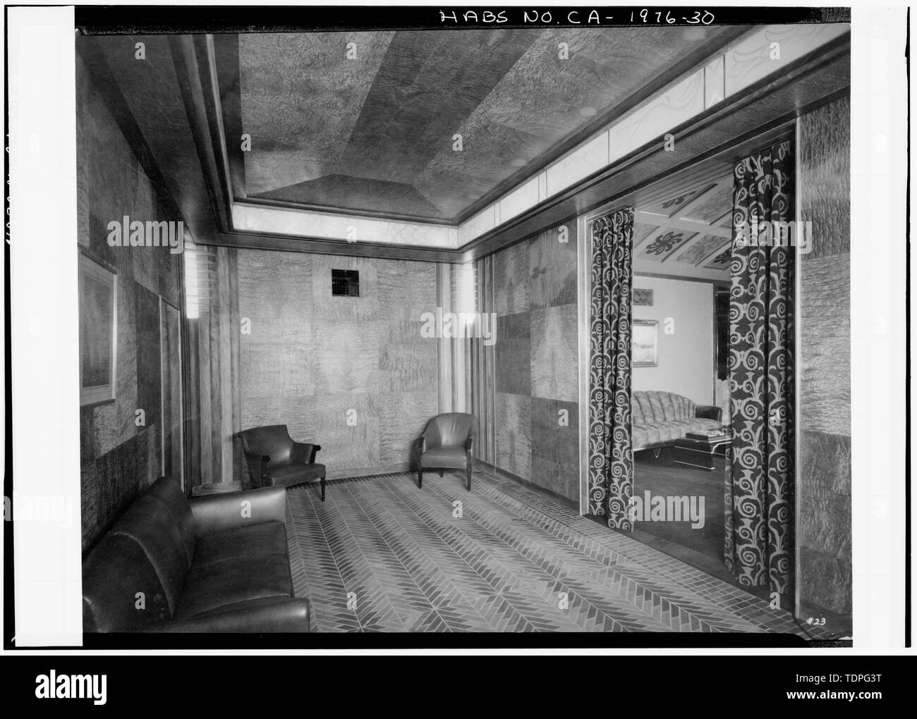 (original print in files of Milton T. Pflueger, AIA) Gabriel Moulin ...