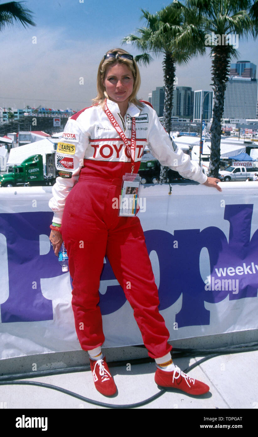 Apr 17, 1999; Long Beach, CA, USA; Model KIM ALEXIS at the Toyota ...