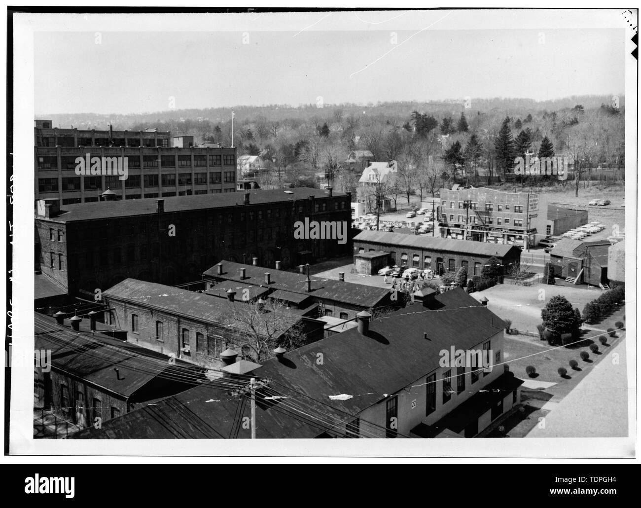 . AERIAL VIEW. Original photograph taken April 1957 by Mr. Lewis, and ...