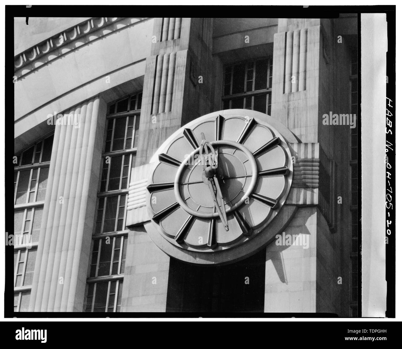 Terminal clock tower Black and White Stock Photos & Images - Alamy