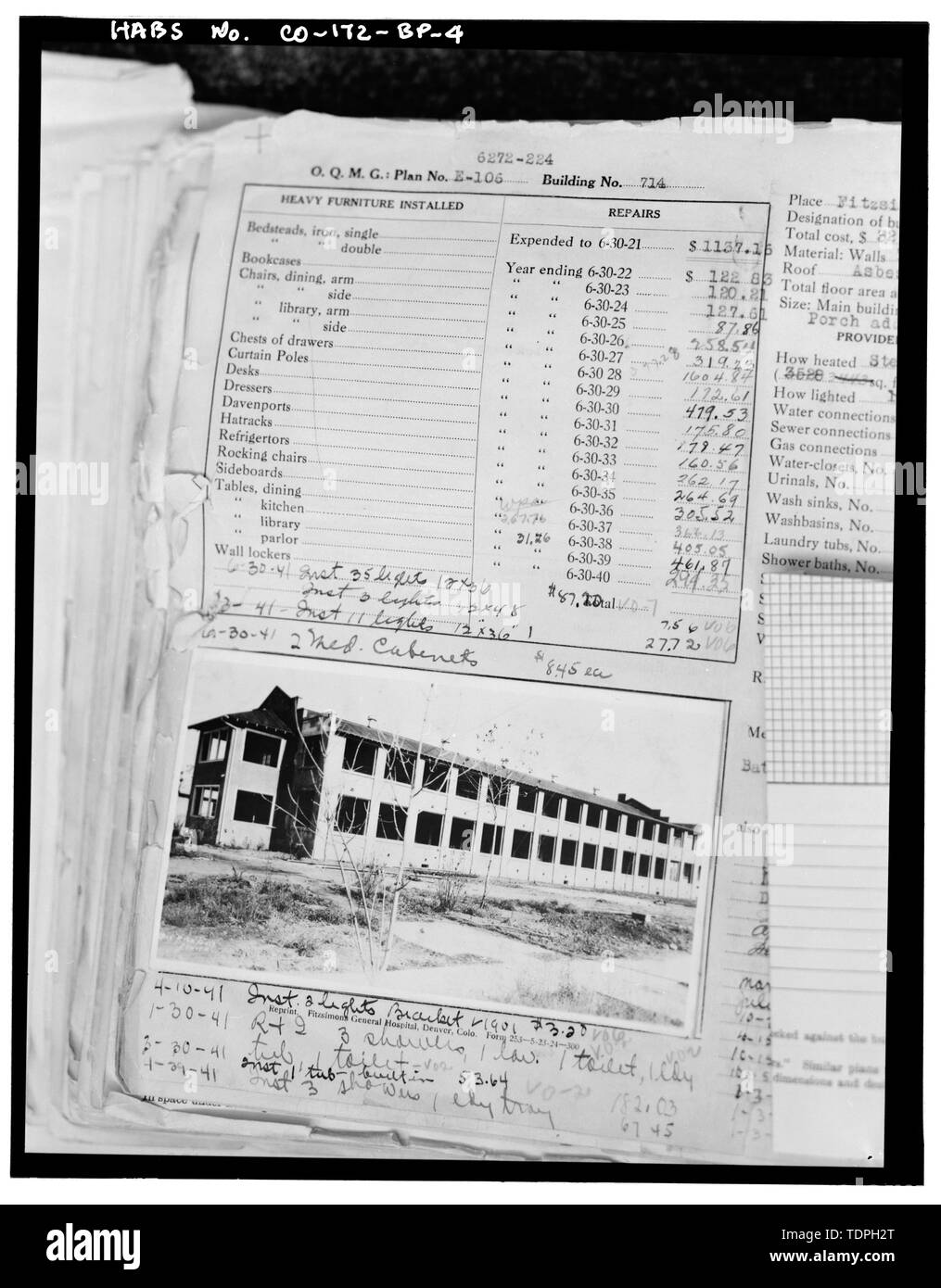 Fitzsimons army medical center hi-res stock photography and images - Alamy