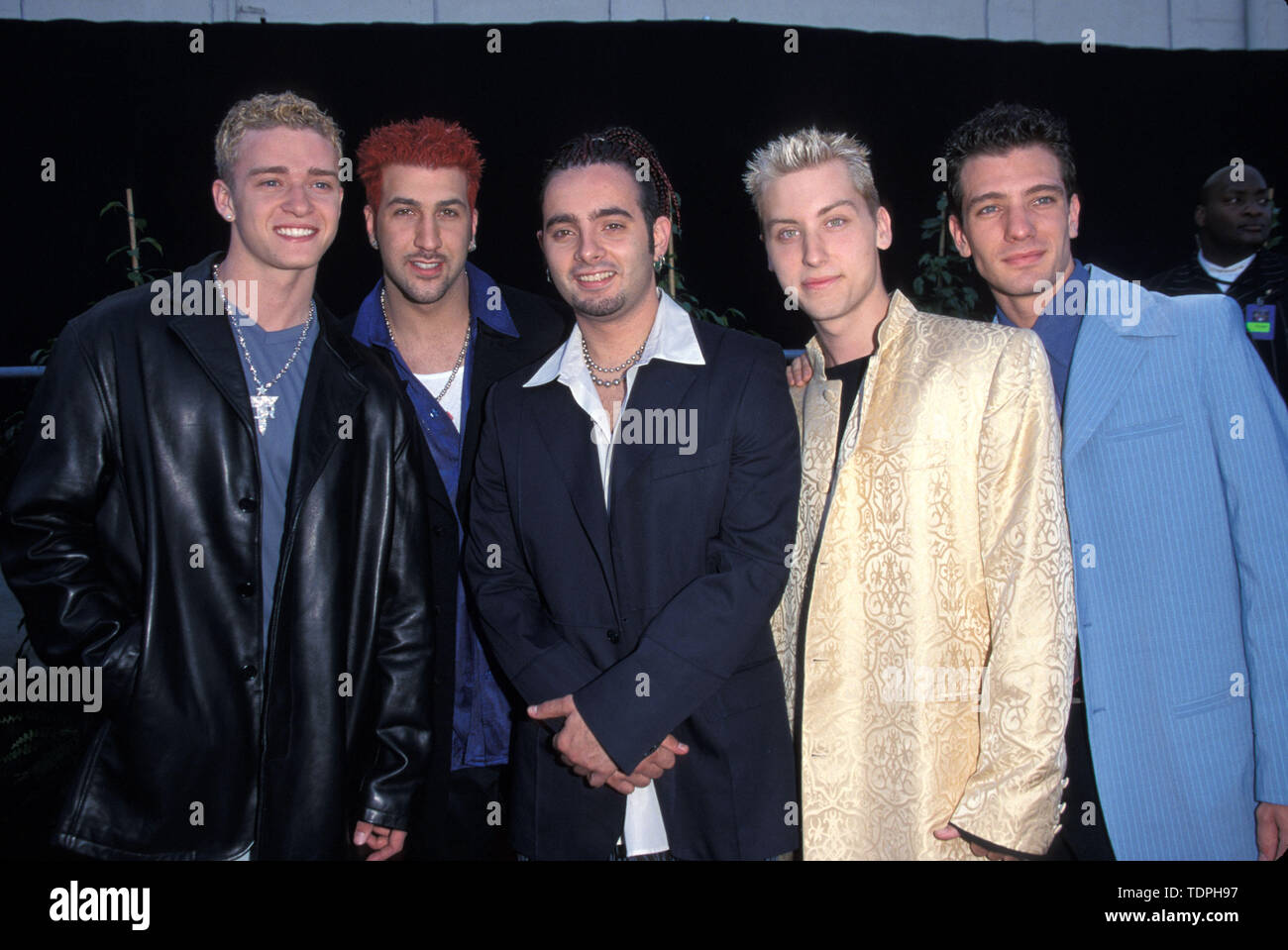 May 25, 1999; Los Angeles, CA, USA; Singing group N'SYNC at the 1999 ...