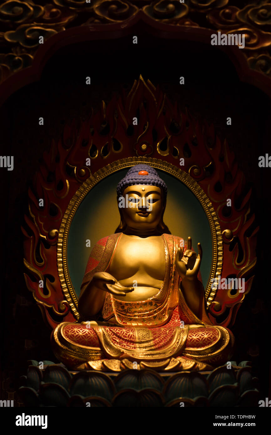 Ancient spirituality and sakyamuni ornaments architecture hi-res stock ...