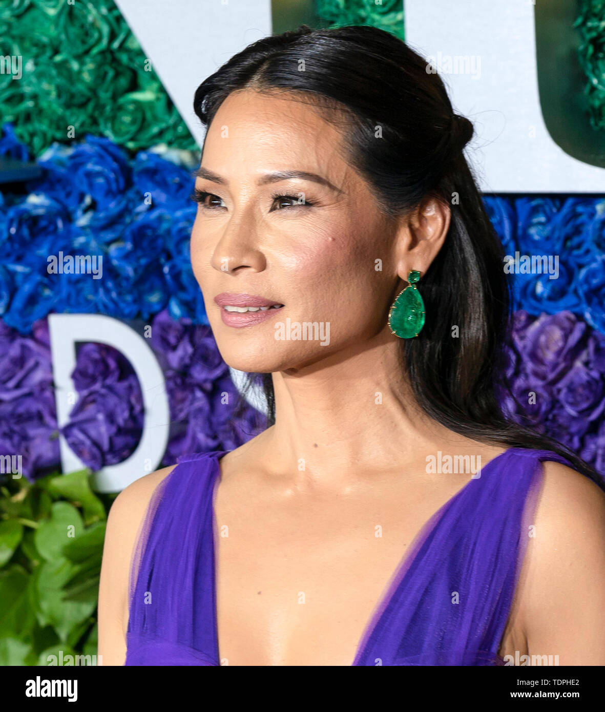 New York, NY - June 09, 2019: Lucy Liu attends the 73rd Annual Tony ...