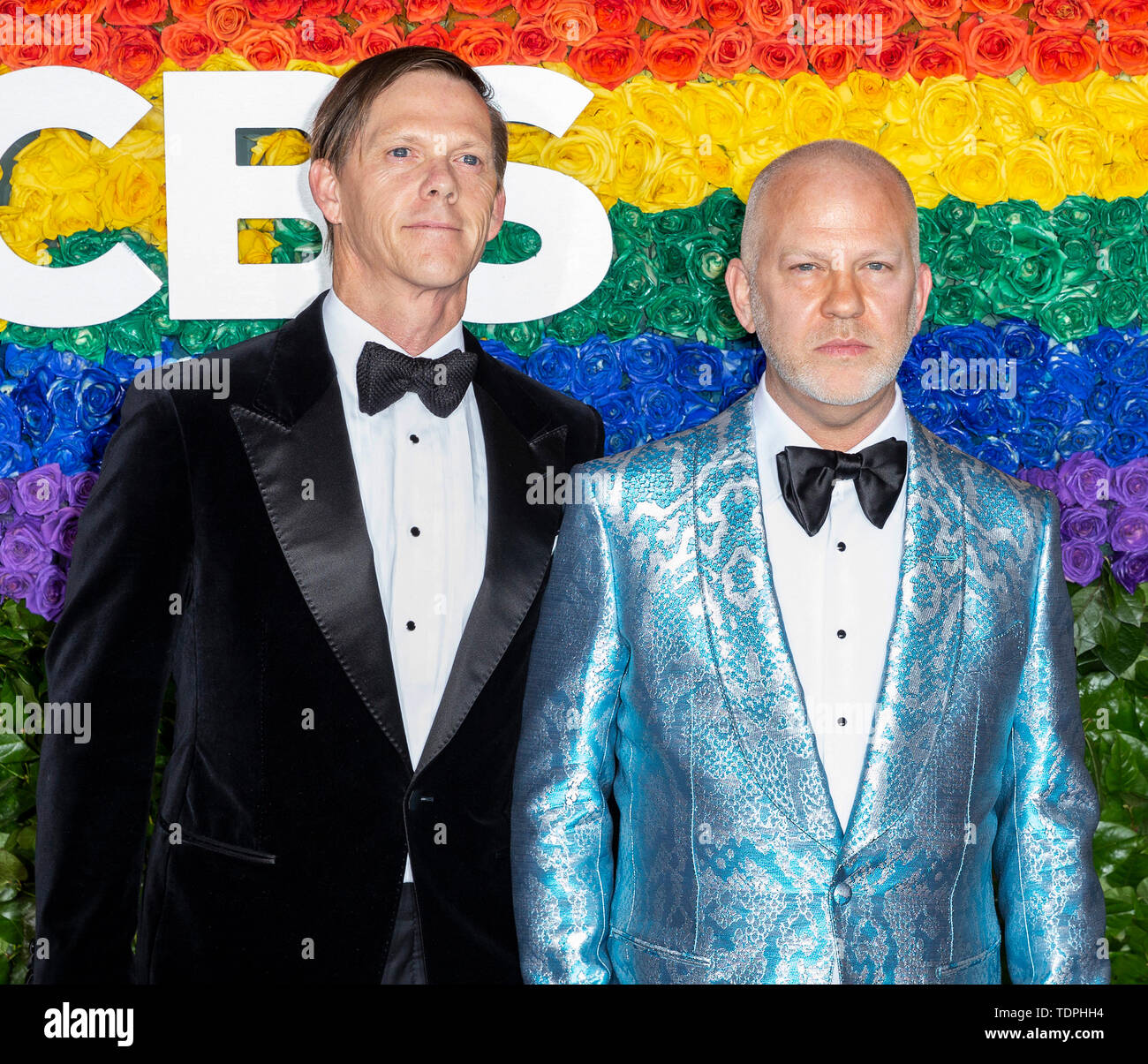 New York, NY - June 09, 2019: David Miller and Ryan Murphy attend the ...