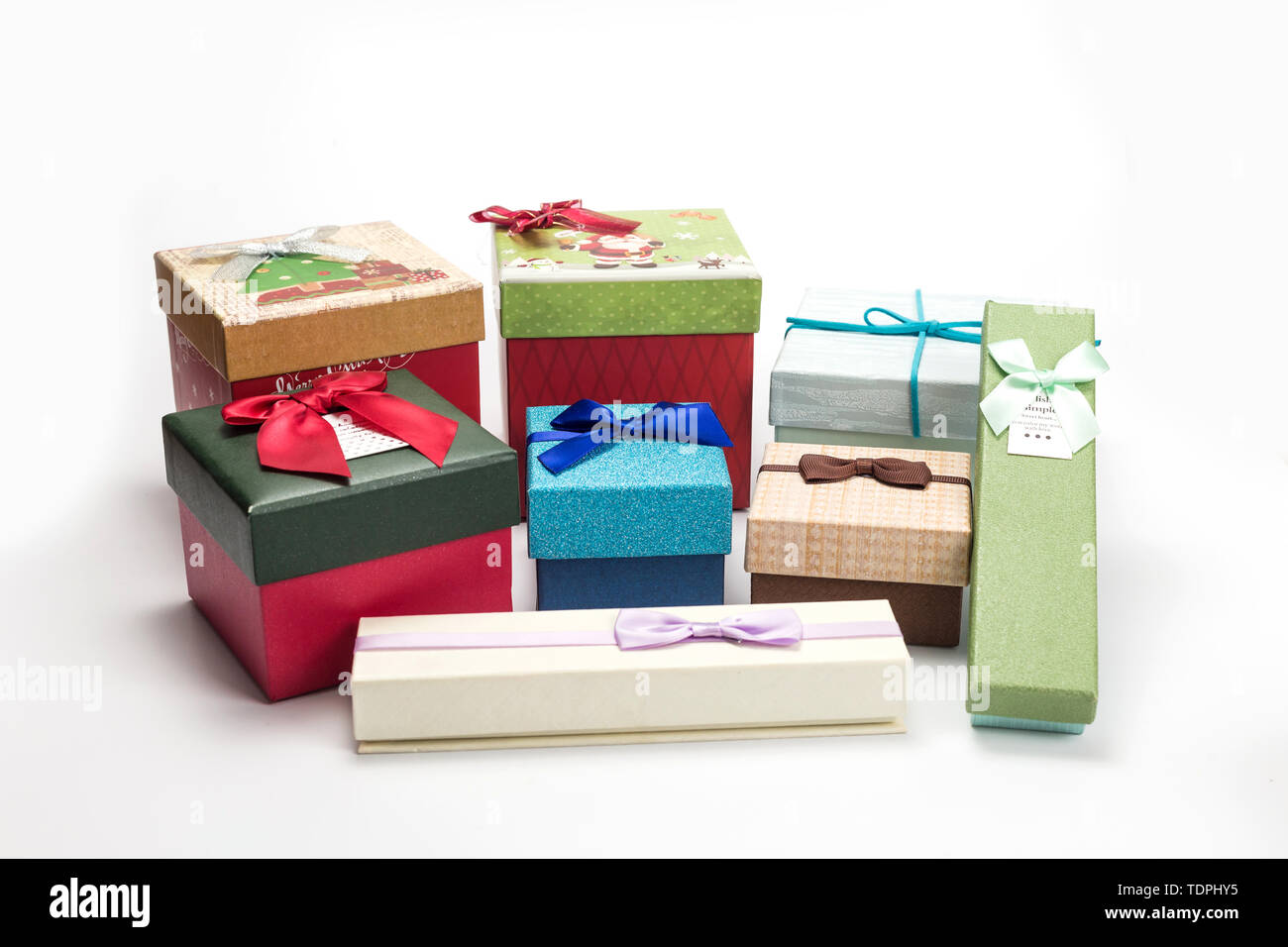 Exquisite gift box Stock Photo - Alamy