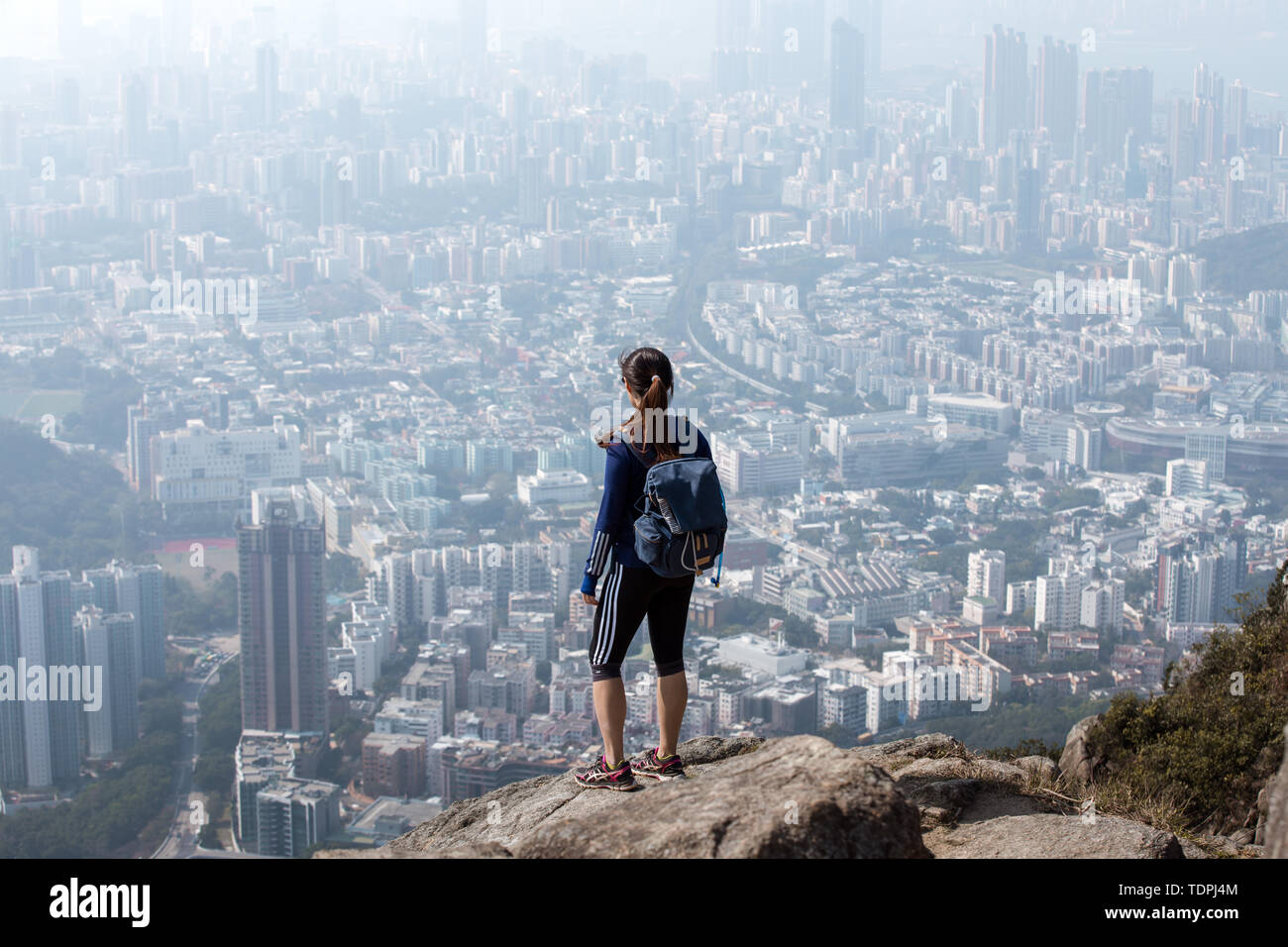 Character city back Stock Photo - Alamy