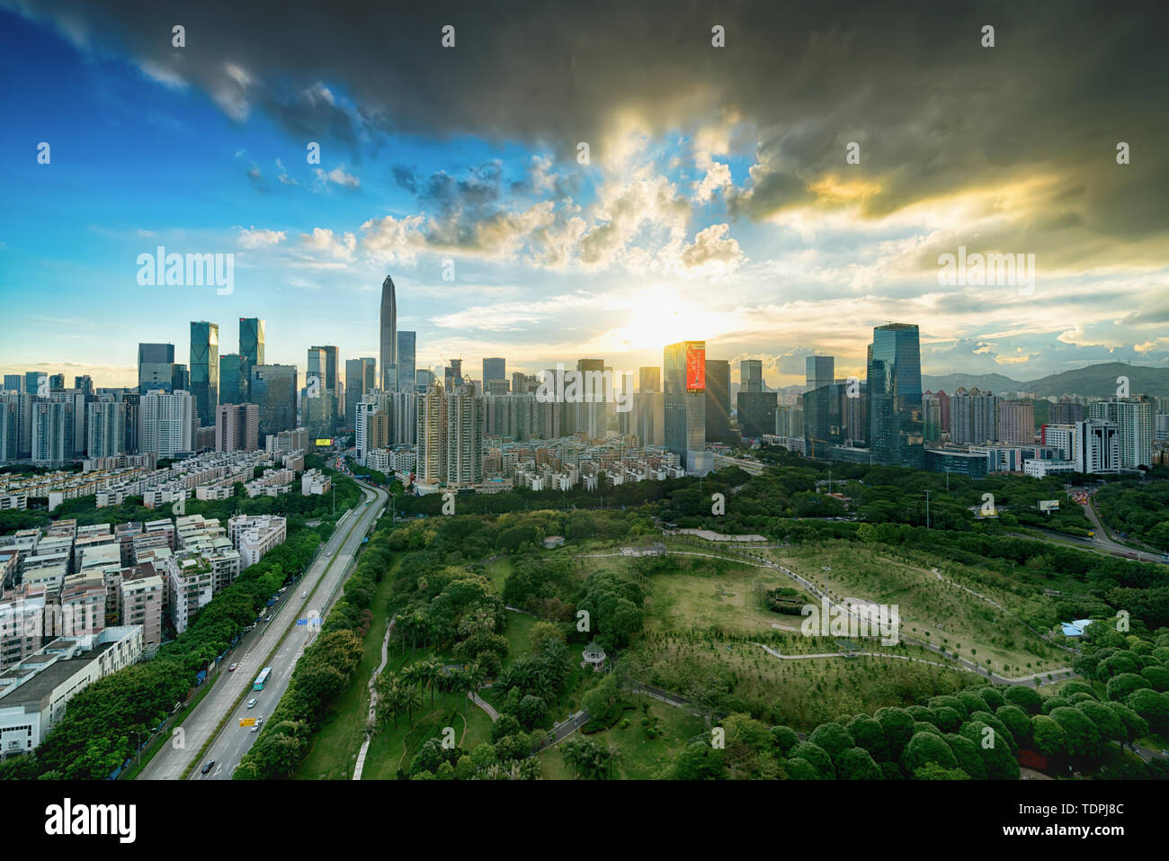 Photographed in Futian District, Shenzhen City, Guangdong Province ...