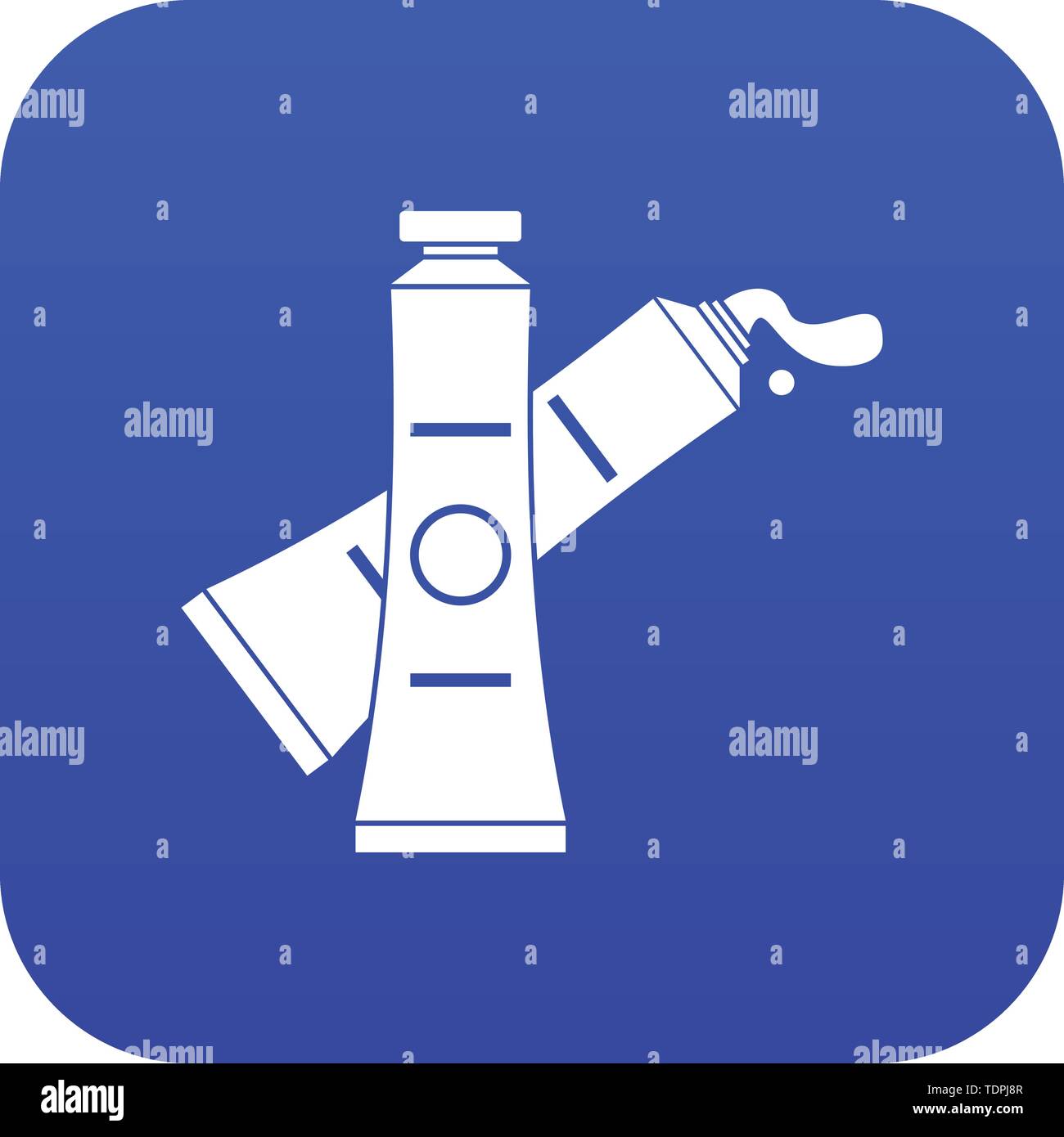Oil paints icon digital blue Stock Vector Image & Art - Alamy