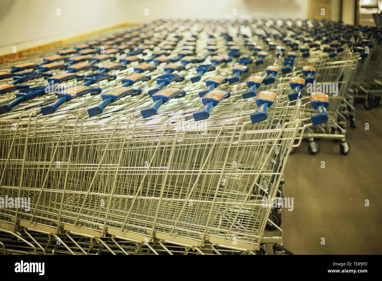 Arrangement shopping goods supermarket store hi-res stock photography ...