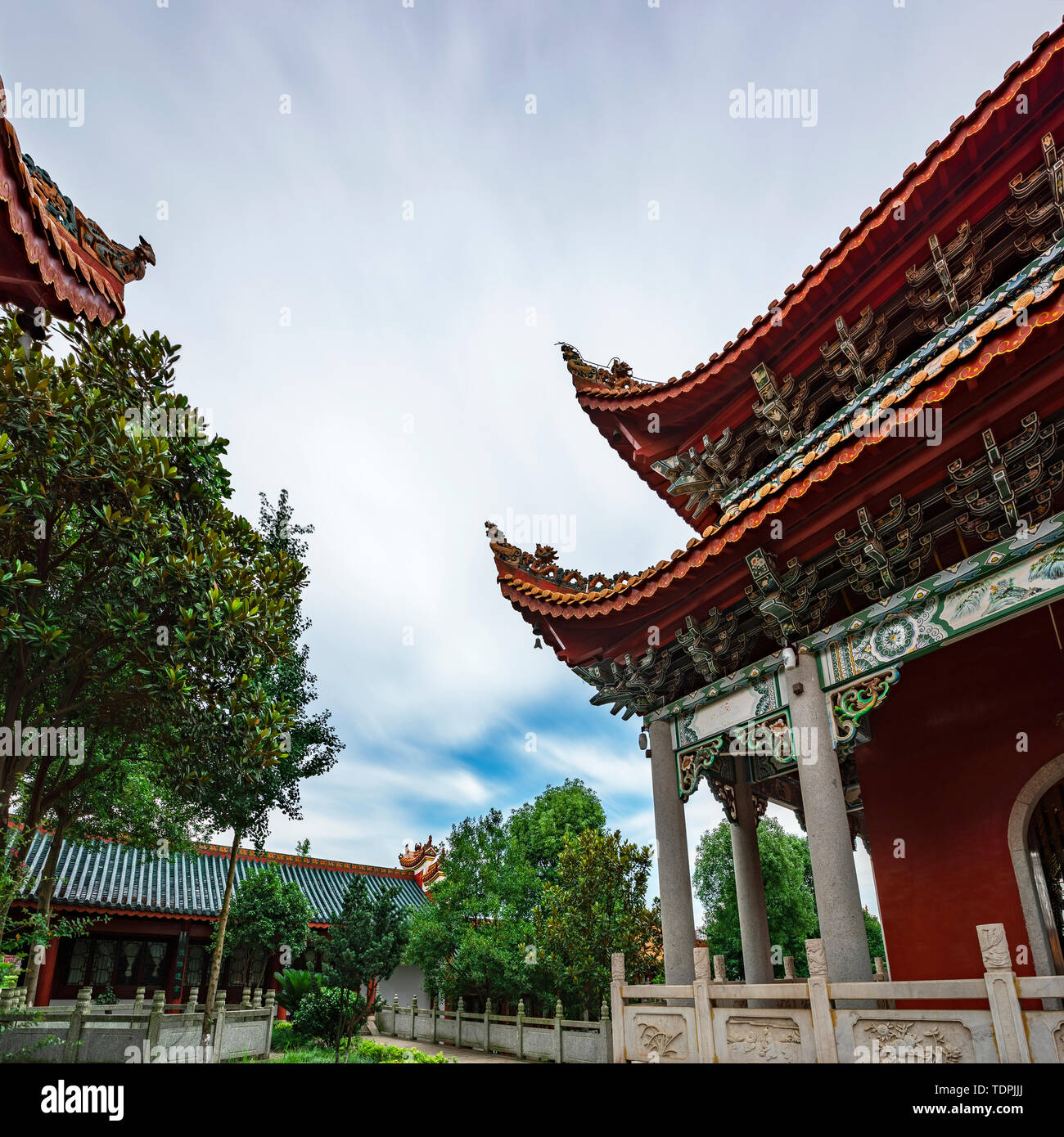 The citys nature and river transportation system hi-res stock ...