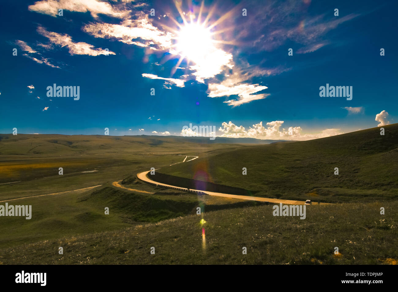 Qinghai lake qinghai lake scenery scenery around the lake hi-res stock ...