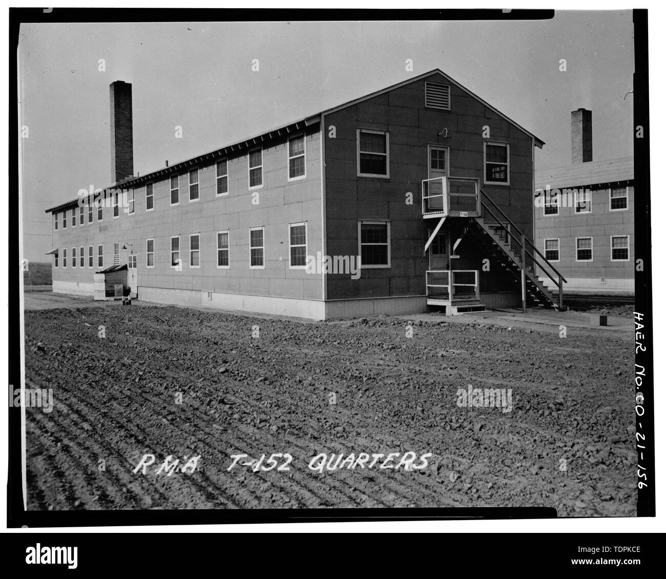 American soldiers living quarters Black and White Stock Photos & Images ...