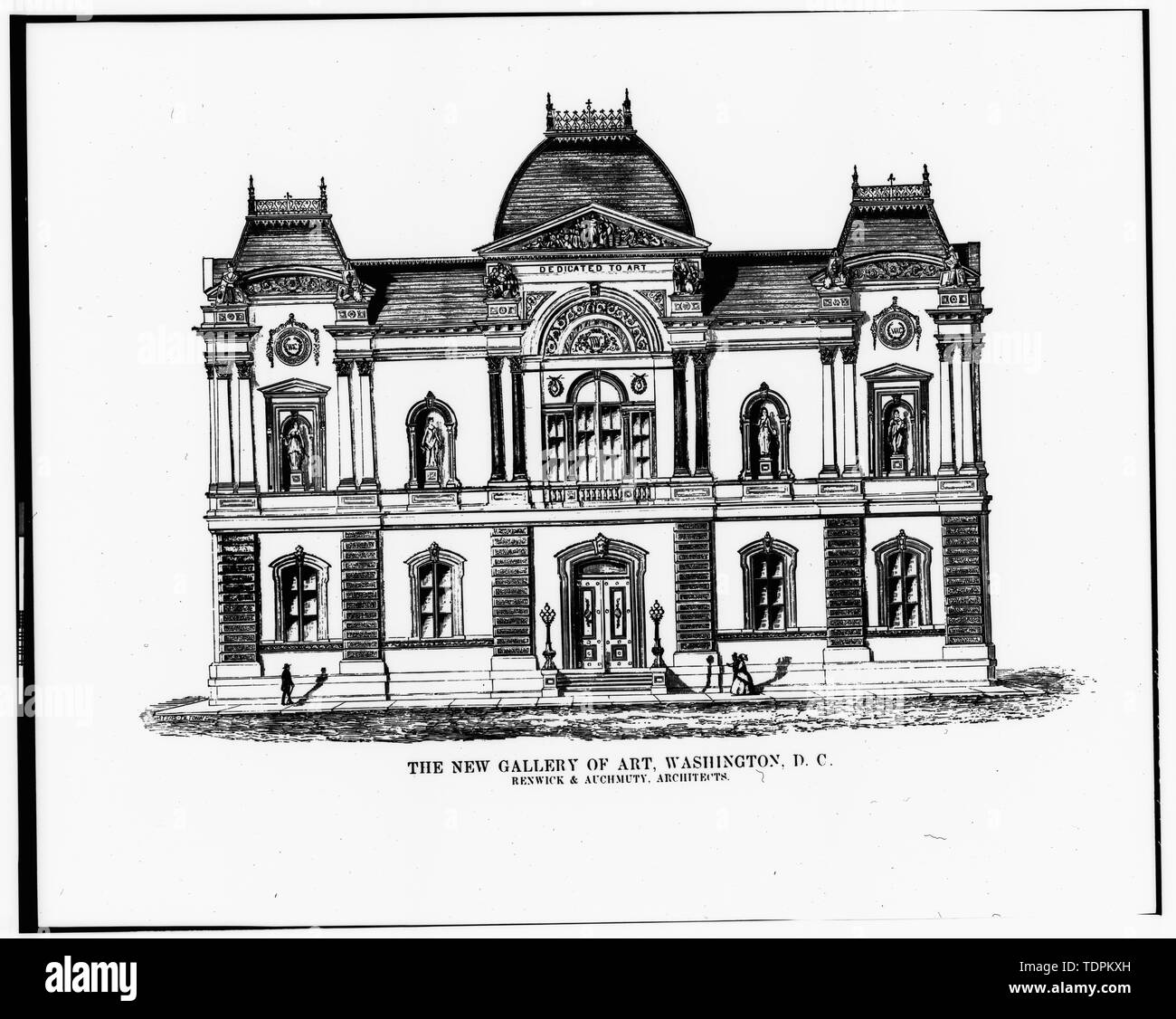 Washington smithsonian art Black and White Stock Photos & Images - Alamy