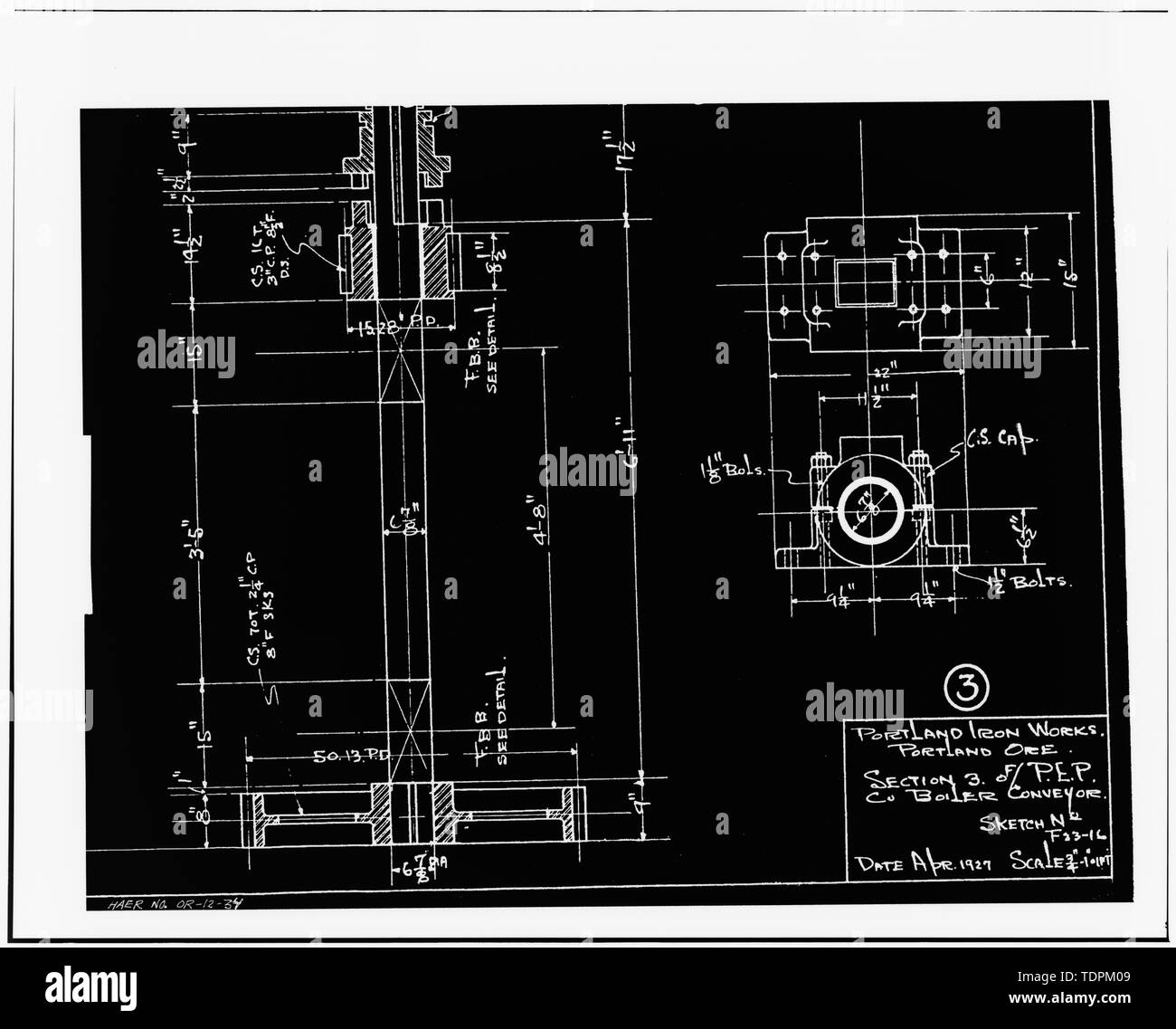 Oregon iron works Black and White Stock Photos & Images - Alamy