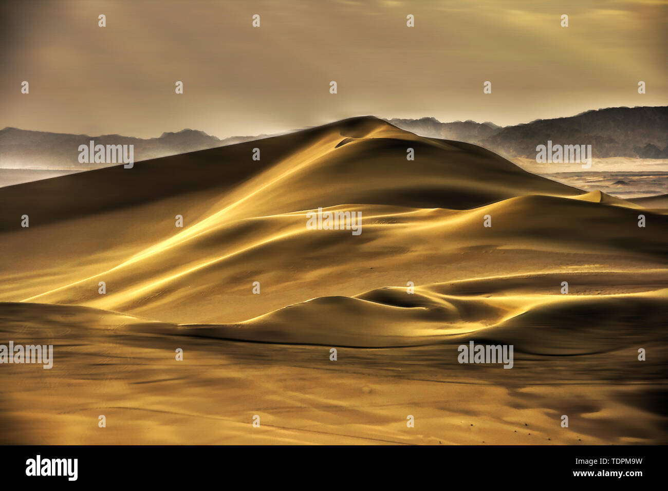 Woman sand storm desert hi-res stock photography and images - Alamy