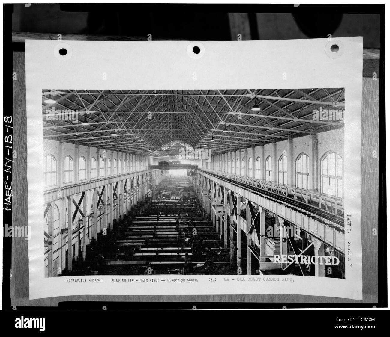 Main aisle Black and White Stock Photos & Images - Alamy