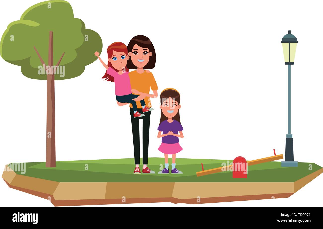 family avatar cartoon character portrait Stock Vector Image & Art - Alamy
