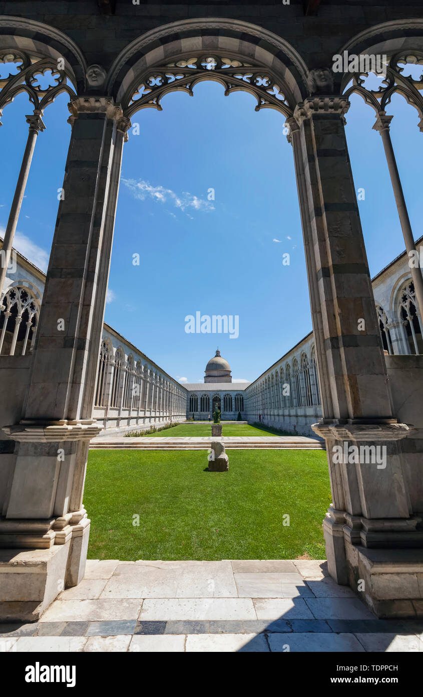 Camposanto Monumentale (Campo Santo, Monumental Cemetery); Pisa, Italy ...