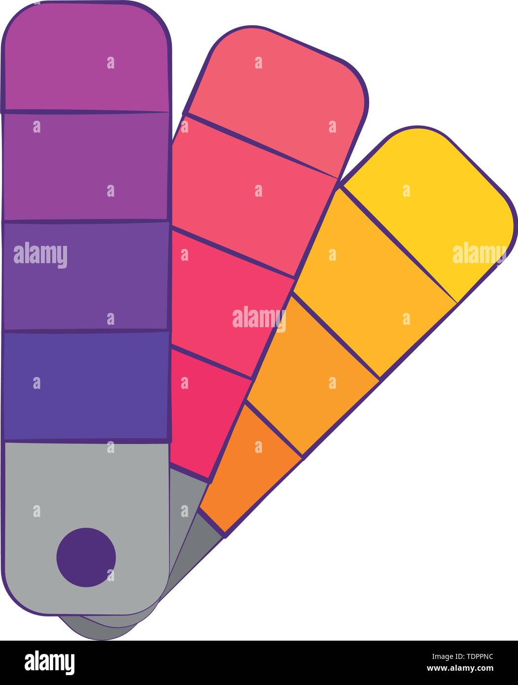 Graphic design colors palette tool symbol Stock Vector Image & Art - Alamy