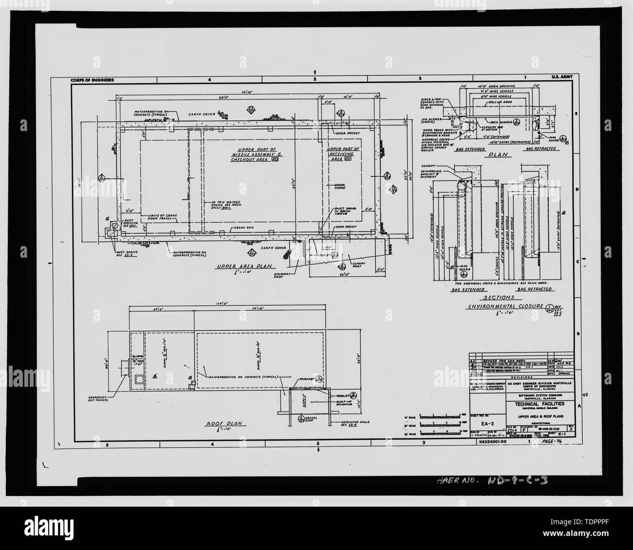 Photographic copy of original design drawing, dated January 1970 ...