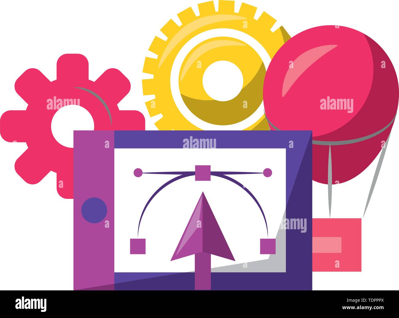 Vectors and graphic design digital tools Stock Vector Image & Art - Alamy